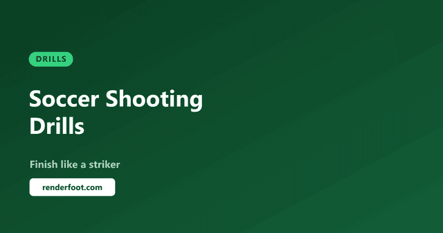 Soccer Shooting Drills: 7 Finishing Drills (With Diagrams) | RenderFoot ...